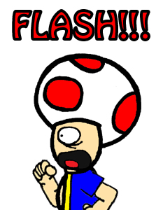 Toad Running from a Metroid by Yoshistar-Baxter on DeviantArt