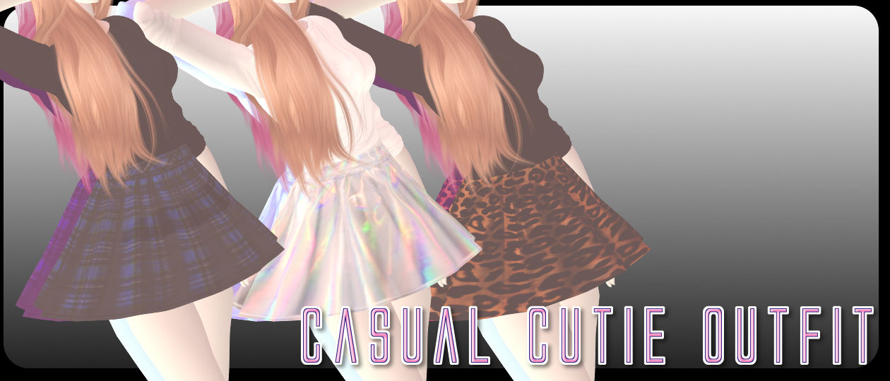 Casual Cutie Outfit - MMD Download by Shiremide1 on DeviantArt