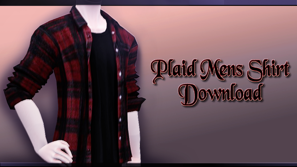 Plaid Mens Shirt - MMD Download by Shiremide1 on DeviantArt
