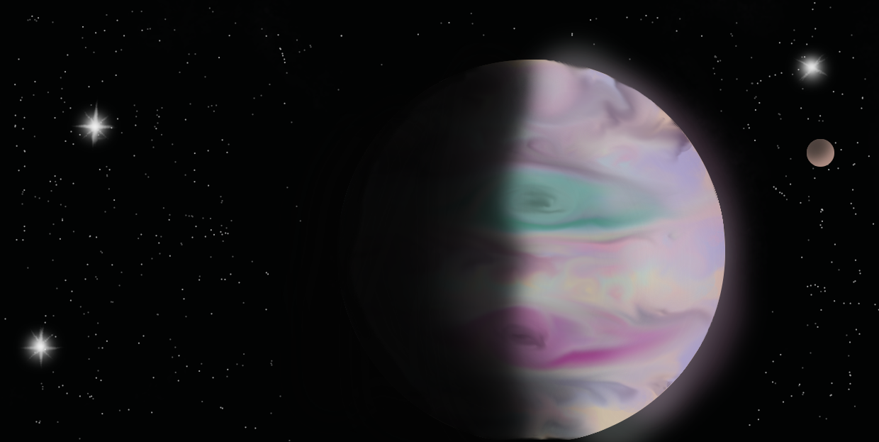 Cotton candy planet by Dgastin on DeviantArt