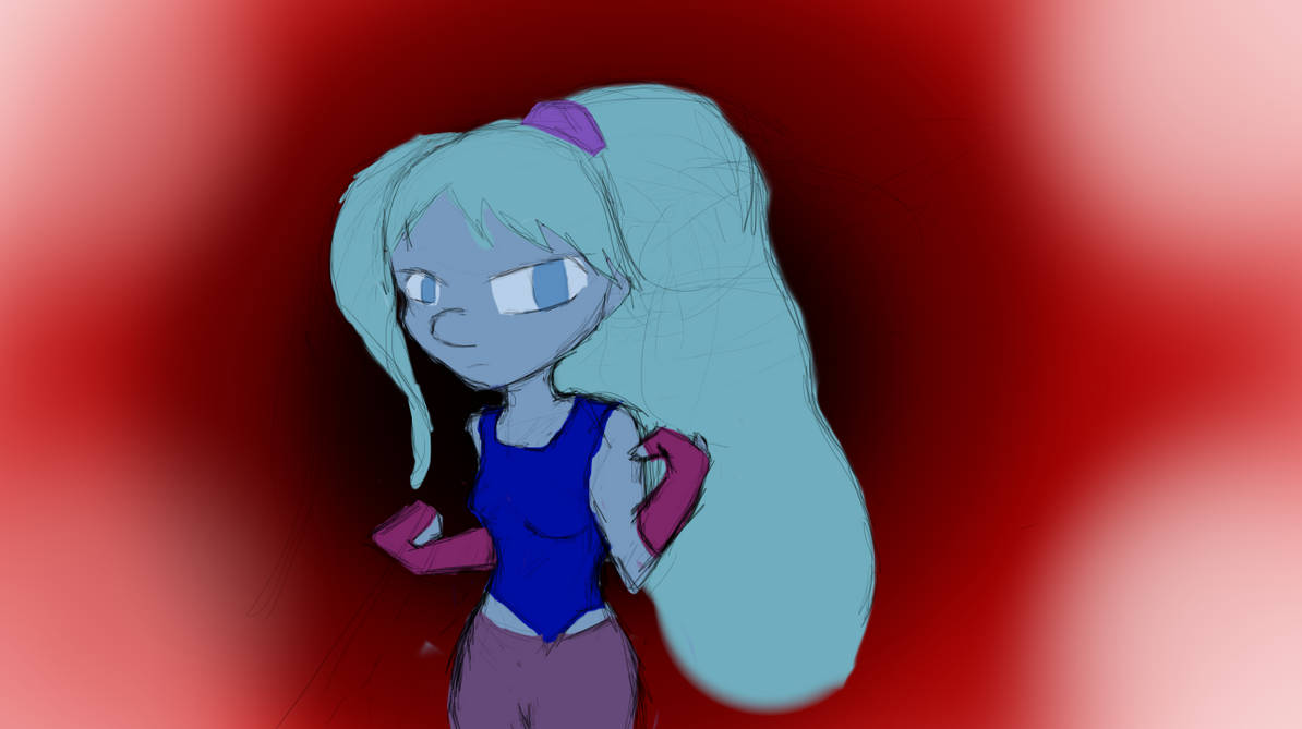 Water girl fight pose by jadedpintobean on DeviantArt