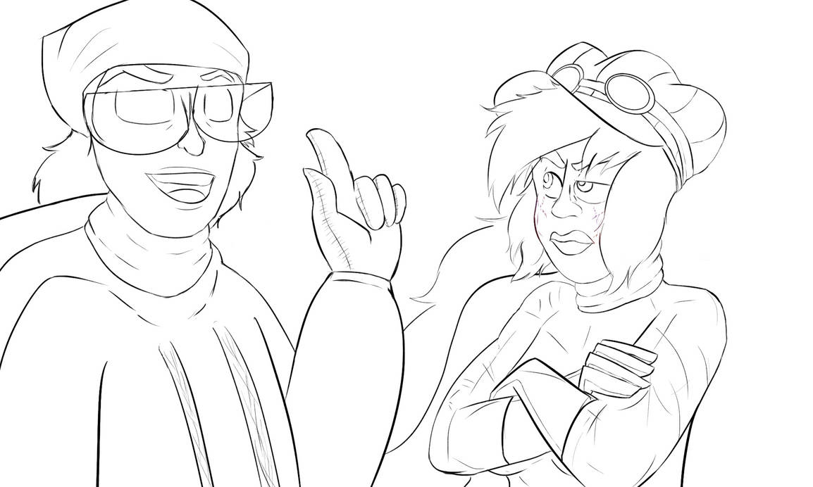 Ba Humbug Line Art (Speedpaint) by jadedpintobean on DeviantArt