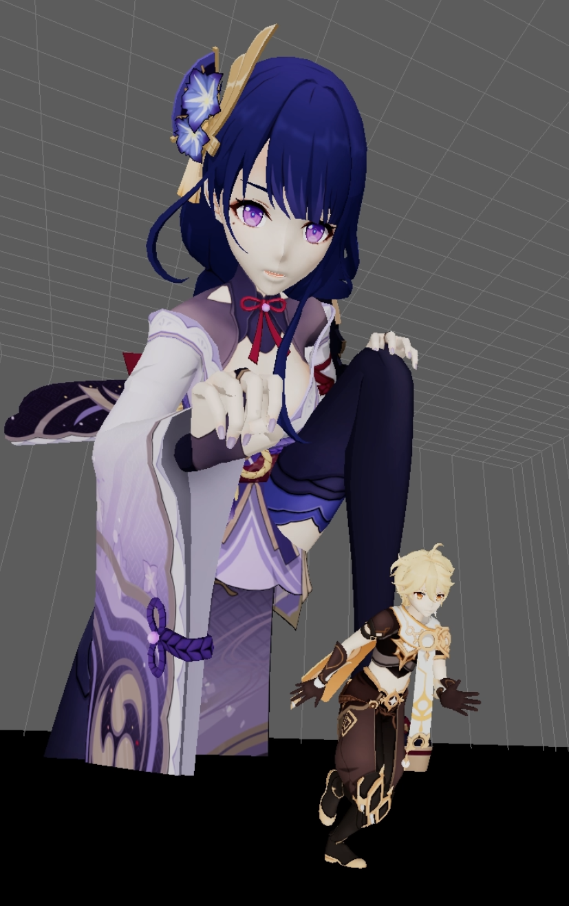 Raiden Shogun x15(Animation) by GoToAnimation on DeviantArt