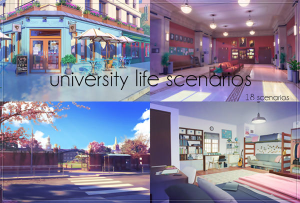 My Candy Love - University Life Scenarios by AuroraDazzling on DeviantArt