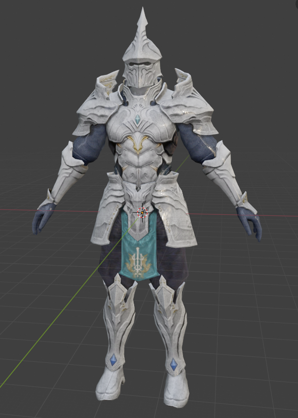 Elyos Sanctum NPC guard M (Raw) by U653748 on DeviantArt