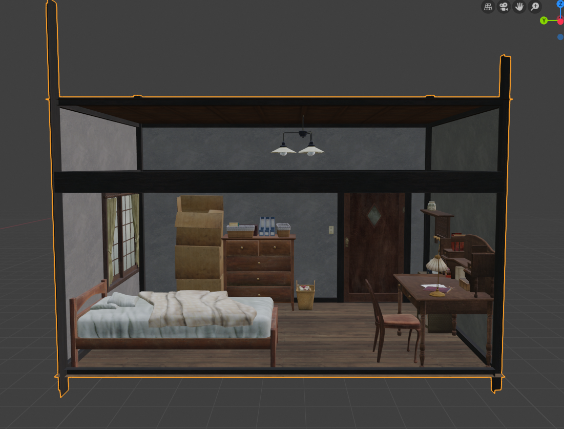 Kurosawa Antiques: Yuri's Room (Raw) by U653748 on DeviantArt