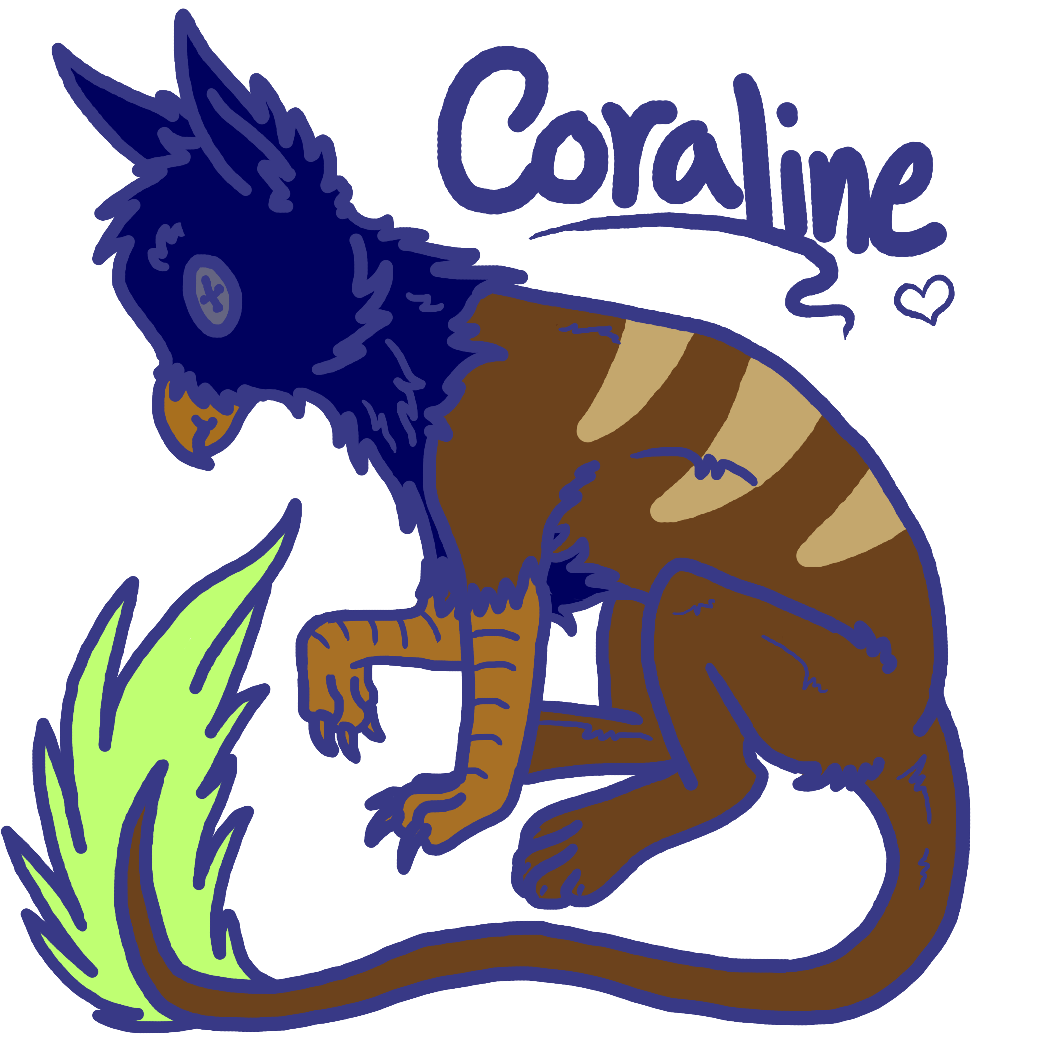 Coraline Chibi by Vyrez-237 on DeviantArt
