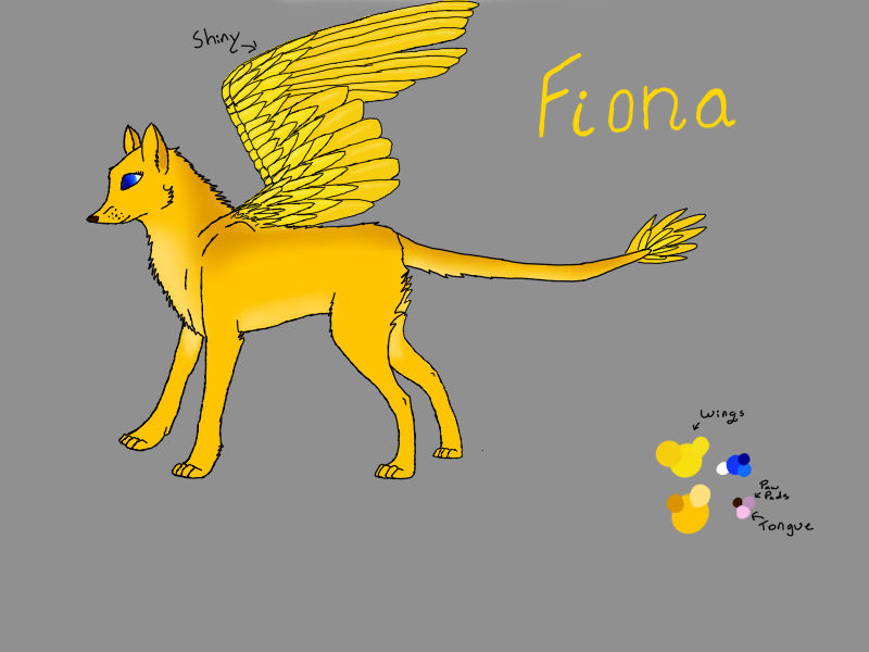 Fiona's Ref by cahssiel on DeviantArt
