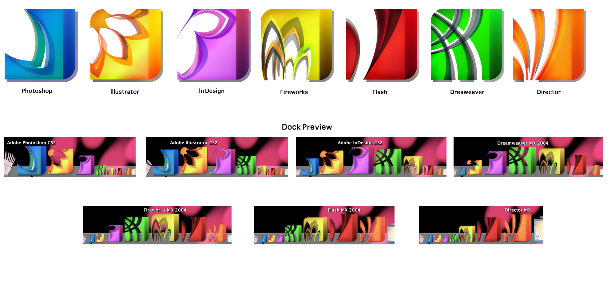 Adobe Programs Icons for Mac by SilverArtemisia on DeviantArt