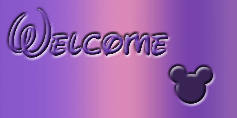 Free to Use Disney Font Welcome Banner by TheStockWarehouse on DeviantArt