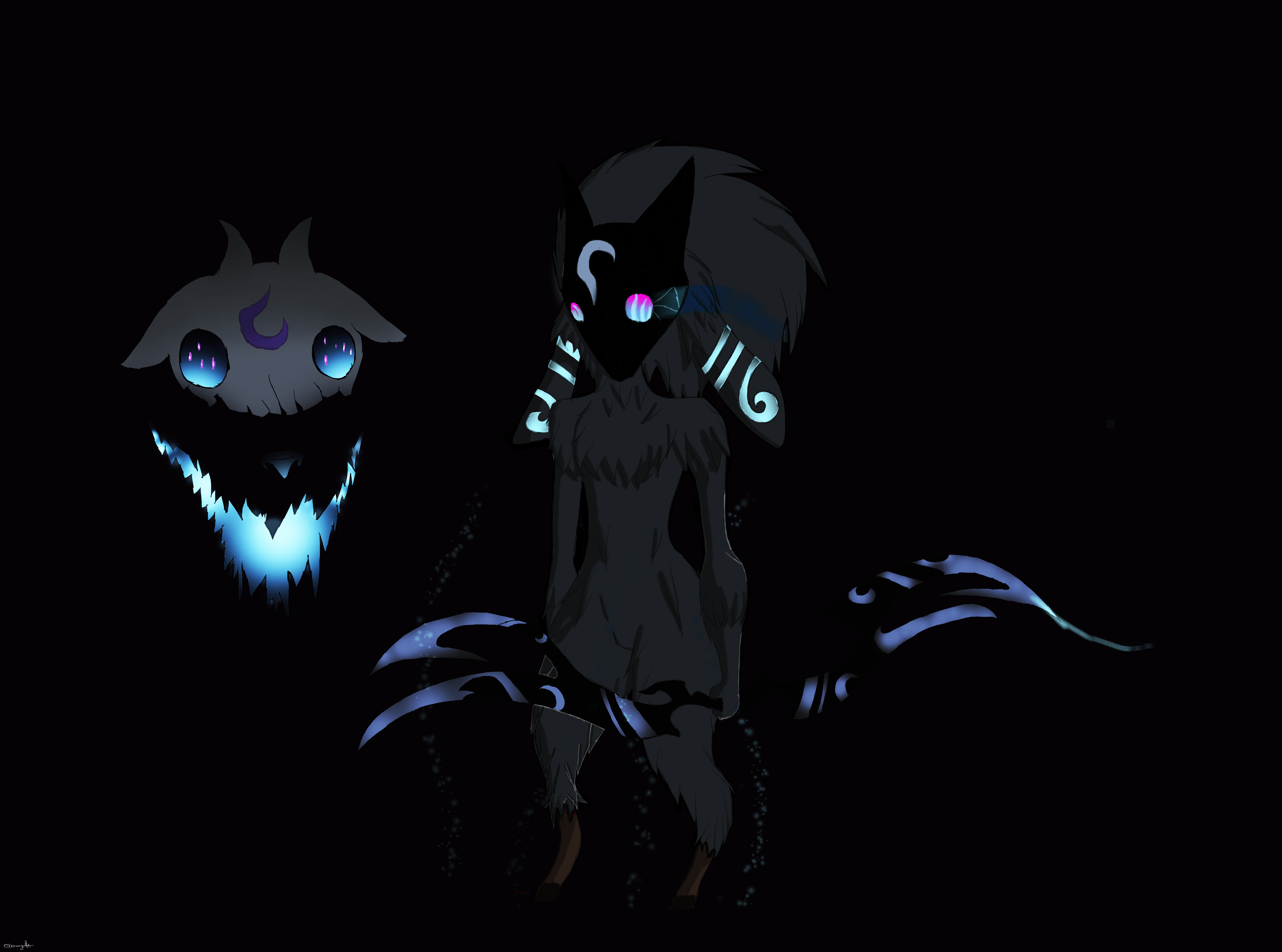 Kindred by killerdragon12 on DeviantArt