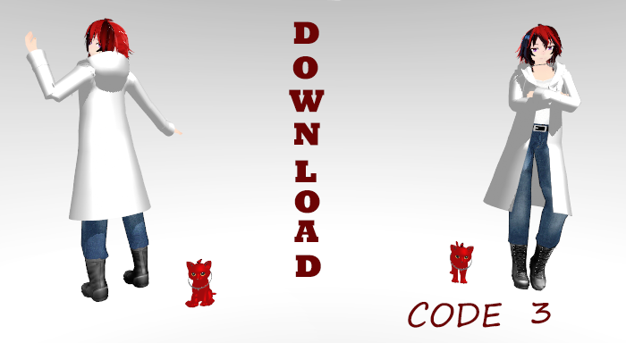 [MMD|Code Breaker] Yuuki +DL by wolfy-MMD002 on DeviantArt