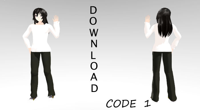 [MMD|Code Breaker] Hitomi+DL by wolfy-MMD002 on DeviantArt