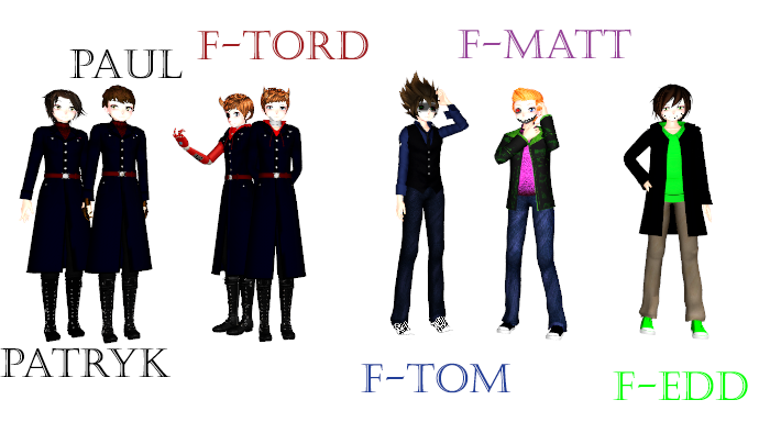 [MMD|EddsWorld]Future Models+DL by wolfy-MMD002 on DeviantArt