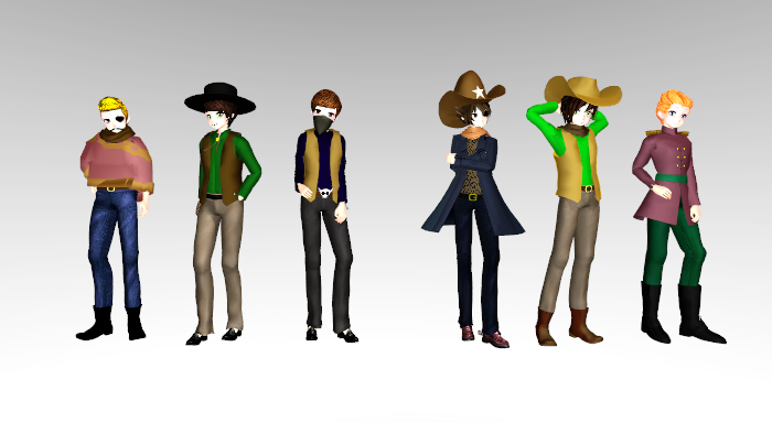 [MMD|EddsWorld]COWBOY+DL by wolfy-MMD002 on DeviantArt