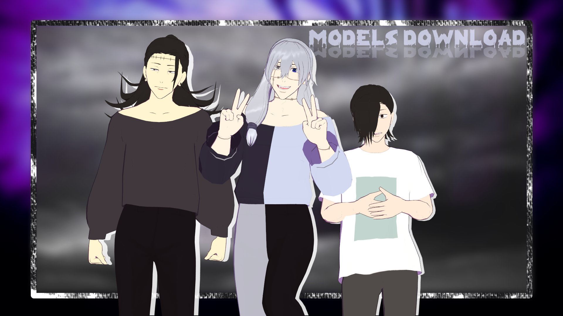 MMD - Jujutsu Kaisen Models Download by BadEyepatch on DeviantArt