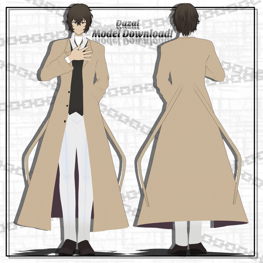 MMD - Osamu Dazai Watchers Gift Download by BadEyepatch on DeviantArt
