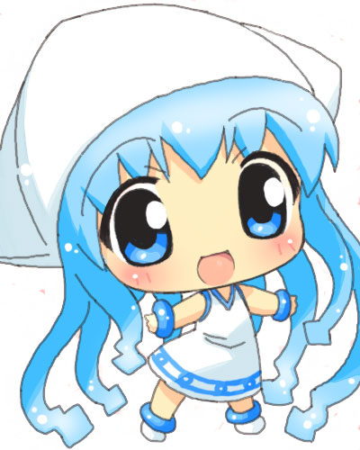 ika musume chibi renders by tomoemegumi on DeviantArt