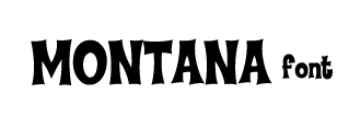 Montana Font by O-V-V-O on DeviantArt