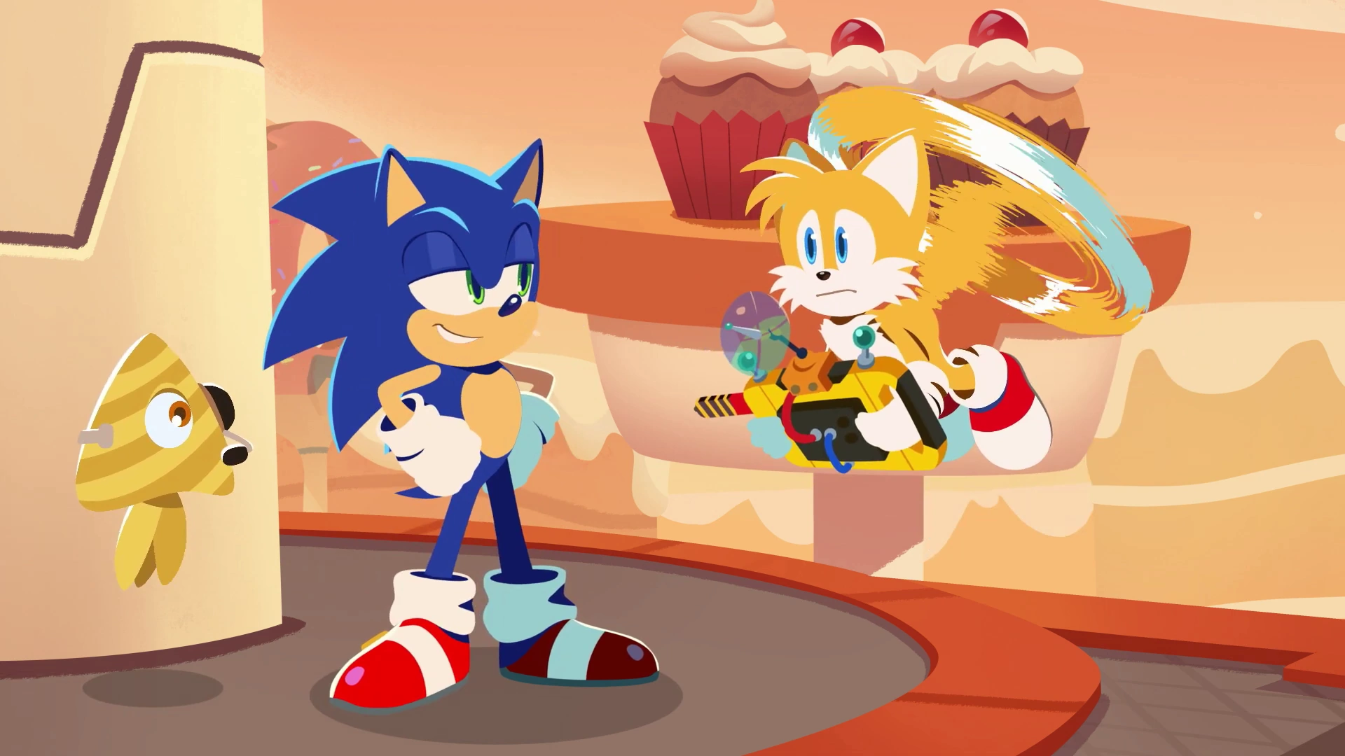 Sonic, Tails, and the Yellow Wisp by L-Dawg211 on DeviantArt