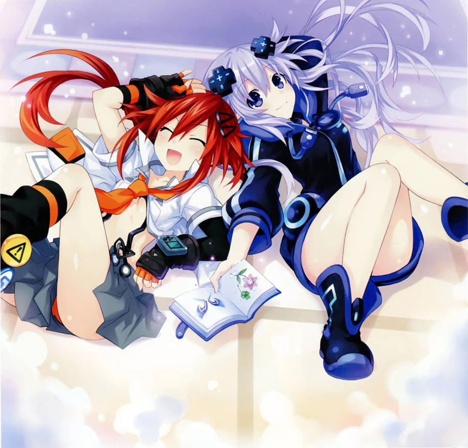 Uzume and Adult Neptune by L-Dawg211 on DeviantArt