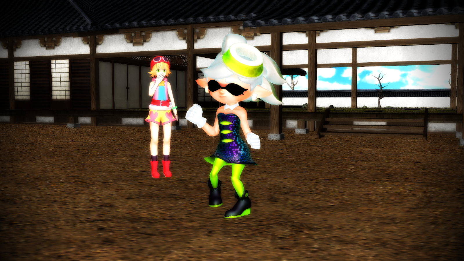 [MMD] Dancing Marie by Pepper-Color on DeviantArt