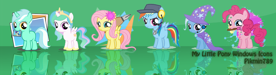 My Little Pony Icons by pikmin789 on DeviantArt