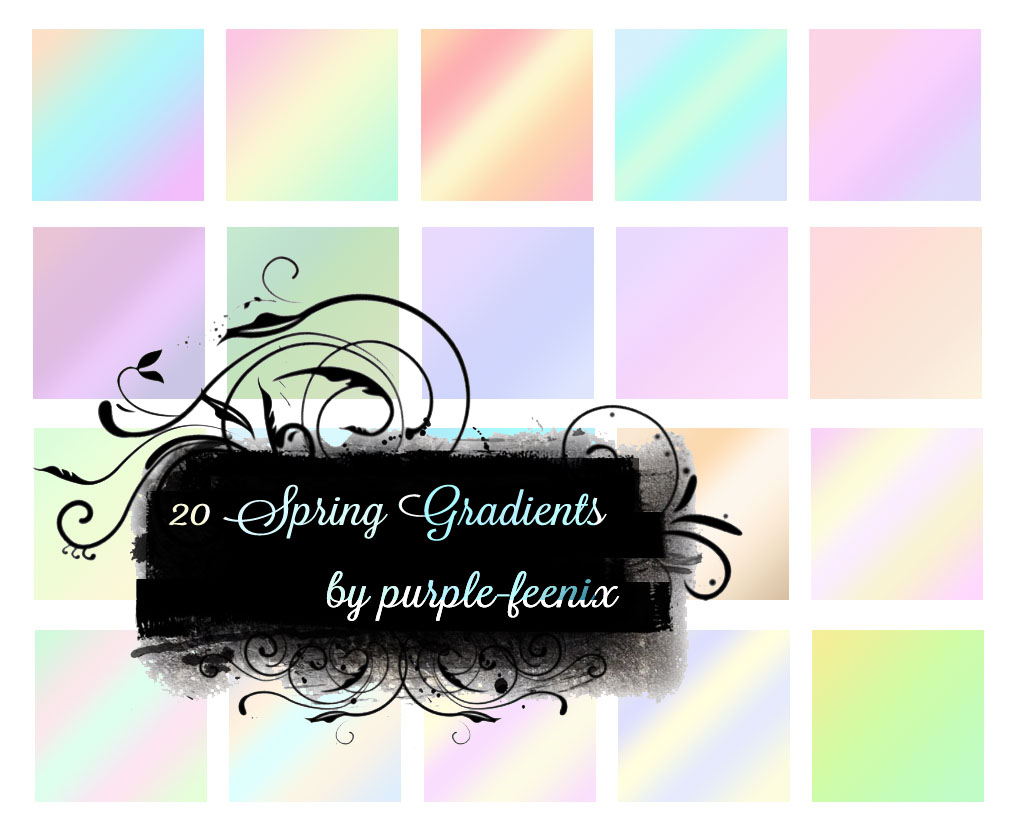 purple-feenix Spring Gradients by PaperStreetCo on DeviantArt