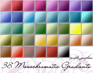 Monochromatic Gradients by PaperStreetCo on DeviantArt