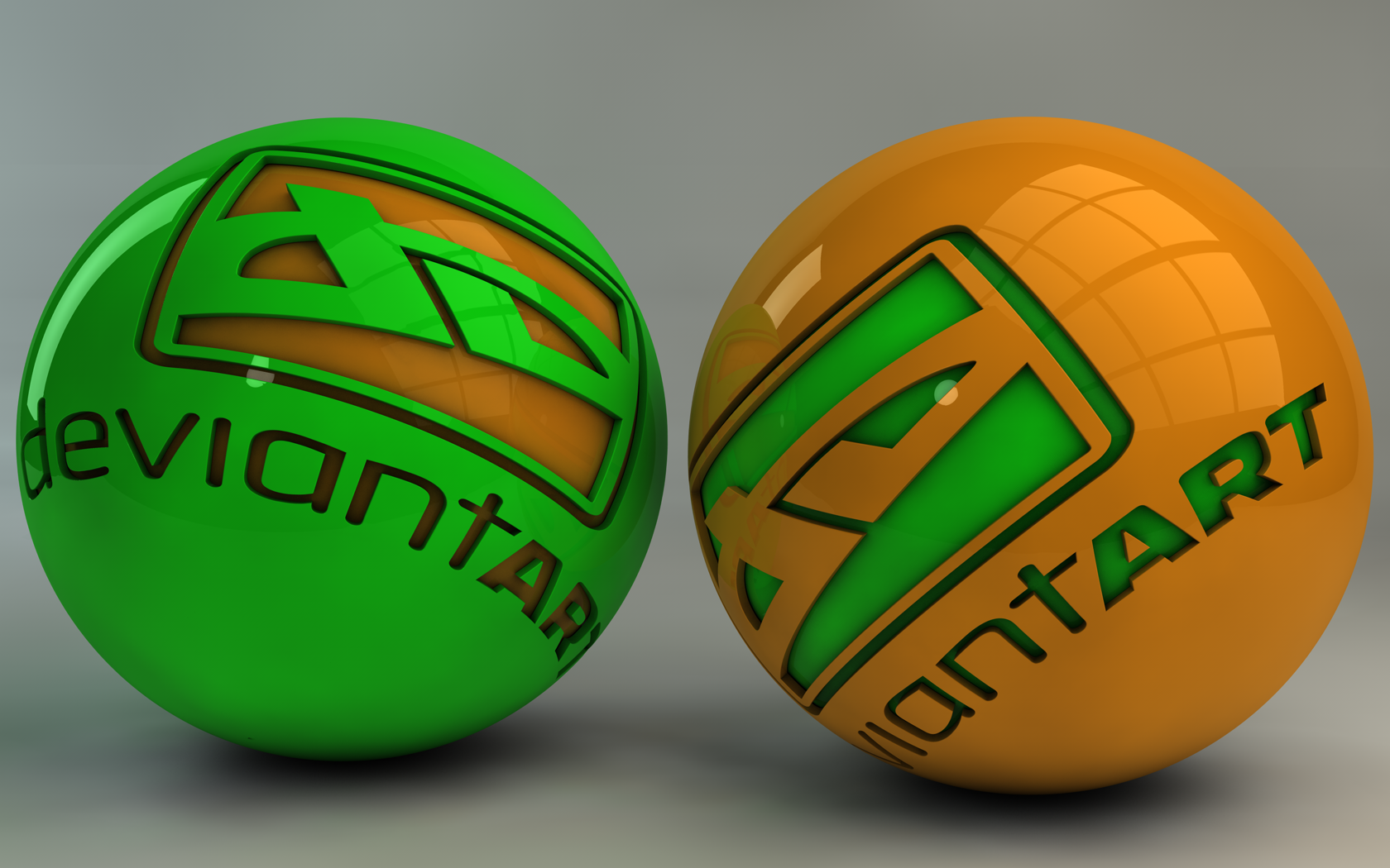 deviantART new logo ball by Dracu-Teufel666 on DeviantArt