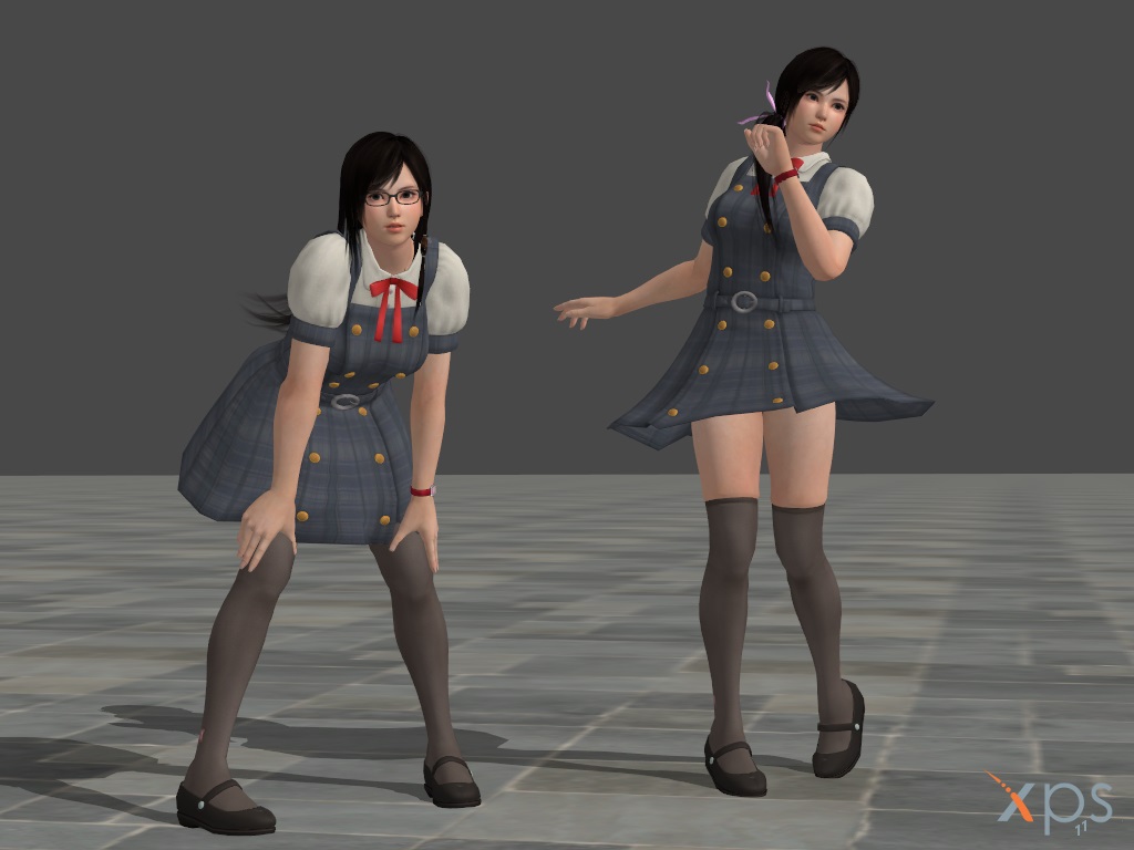 DOA5 Kokoro Costume 22 School Uniform 3 by rolance on DeviantArt