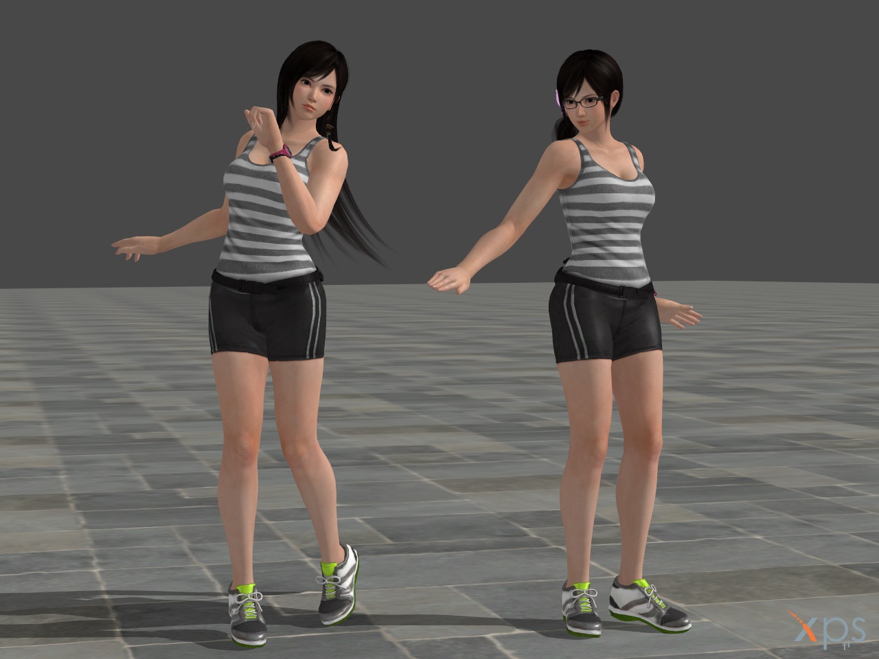 DOA5 Kokoro Costume 05 Training Gear 2 by rolance on DeviantArt