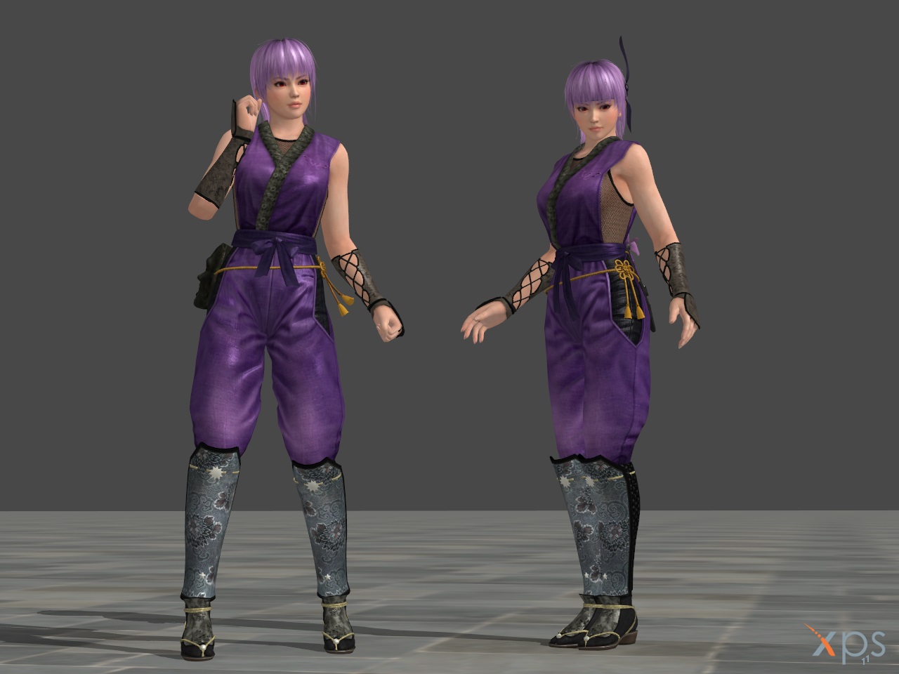 DOA5 Ayane Costume 02 Ninja Suit 1 by rolance on DeviantArt