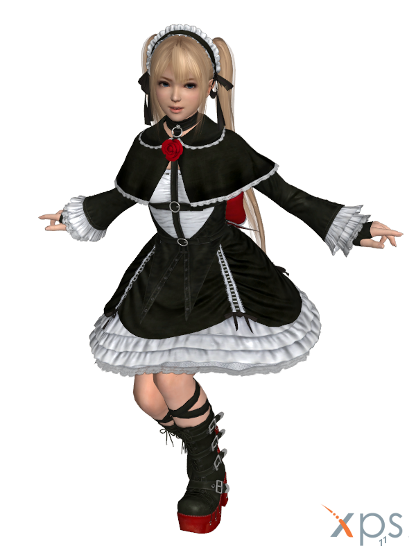 DOA5 Marie Rose Costume 04 Gothic 2 by rolance on DeviantArt