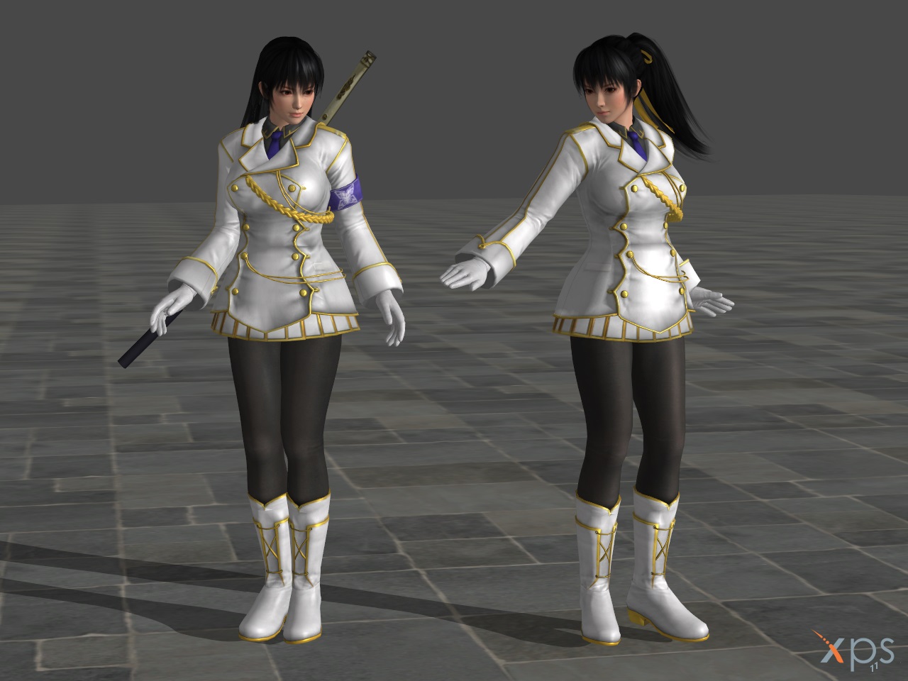 DOA5 Phase 4 Costume 21 Senran Kagura Mashup by rolance on DeviantArt