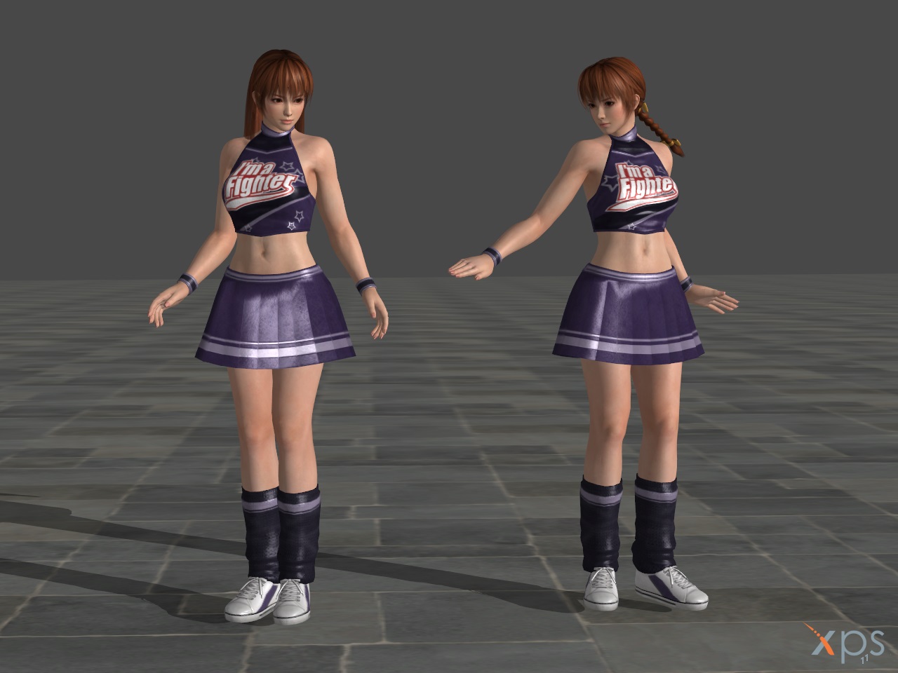 DOA5 Phase 4 Costume 10 Cheerleader by rolance on DeviantArt