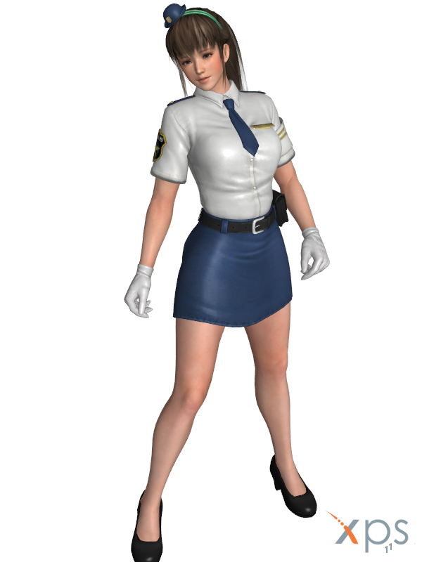 DOA5 Hitomi Costume 33 Police by rolance on DeviantArt