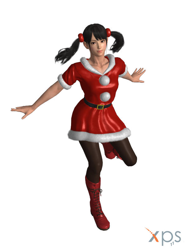 Tekken7 XIAOYU Santa Outfit by rolance on DeviantArt