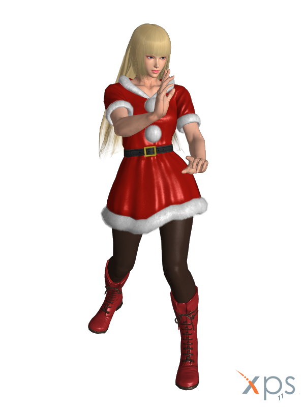 Tekken7 LILI Santa Outfit by rolance on DeviantArt
