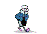 Undertale Sans Walk Cycle (Animation Test) by VodkaWarrior on DeviantArt