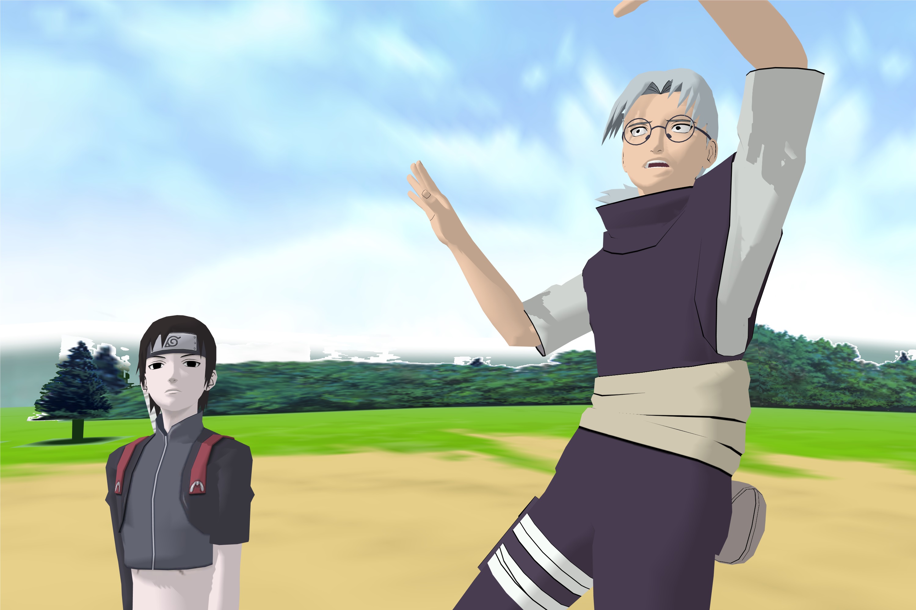 MMD Kabuto run of the bees POSE DL by FridaUchiha on DeviantArt