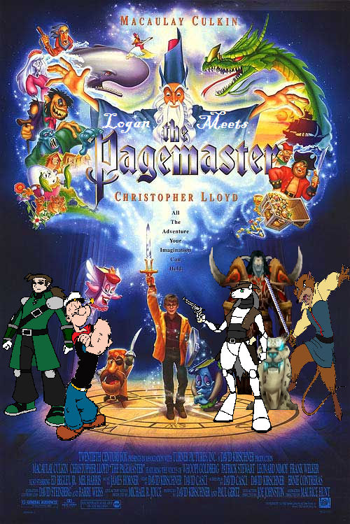 Logan Meets The Pagemaster Chapter 2 by HewyToonmore on DeviantArt