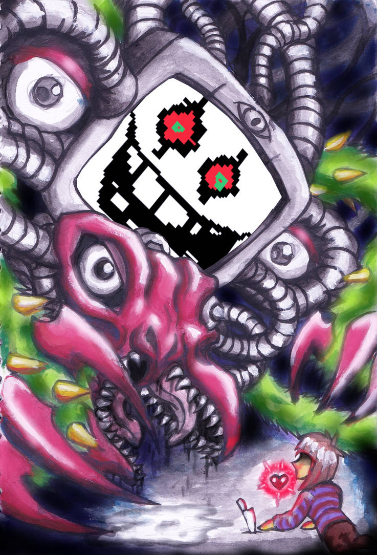 OMEGA Flowey by Dyan-Syrius on DeviantArt