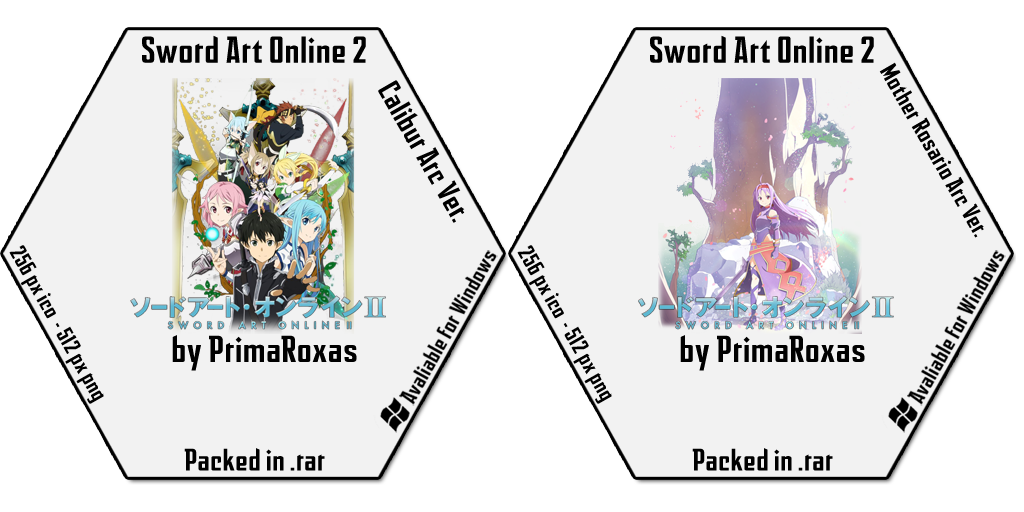 SAO 2 (Second and Third Arc) Icon for windows by PrimaRoxas on DeviantArt