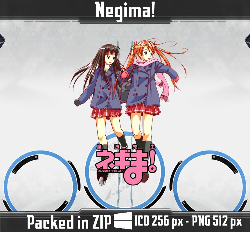 Negima! Anime Icon by PrimaRoxas on DeviantArt