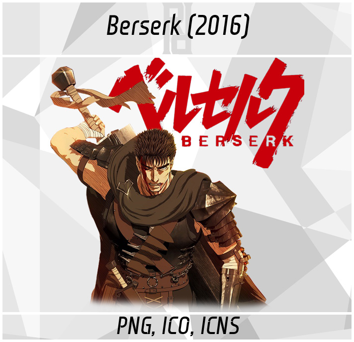 Berserk (2016) Anime Icons by PrimaRoxas on DeviantArt