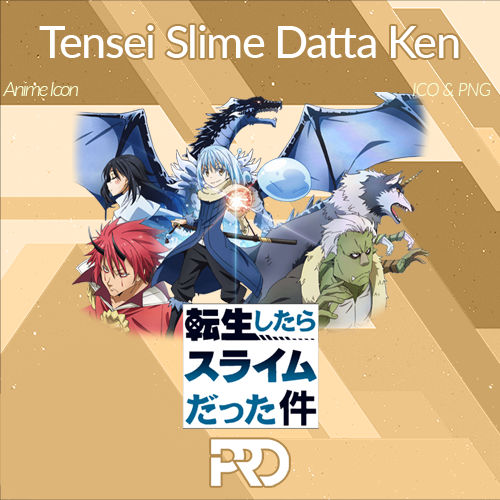 Tensei Slime Datta Ken Anime Icon by PrimaRoxas on DeviantArt
