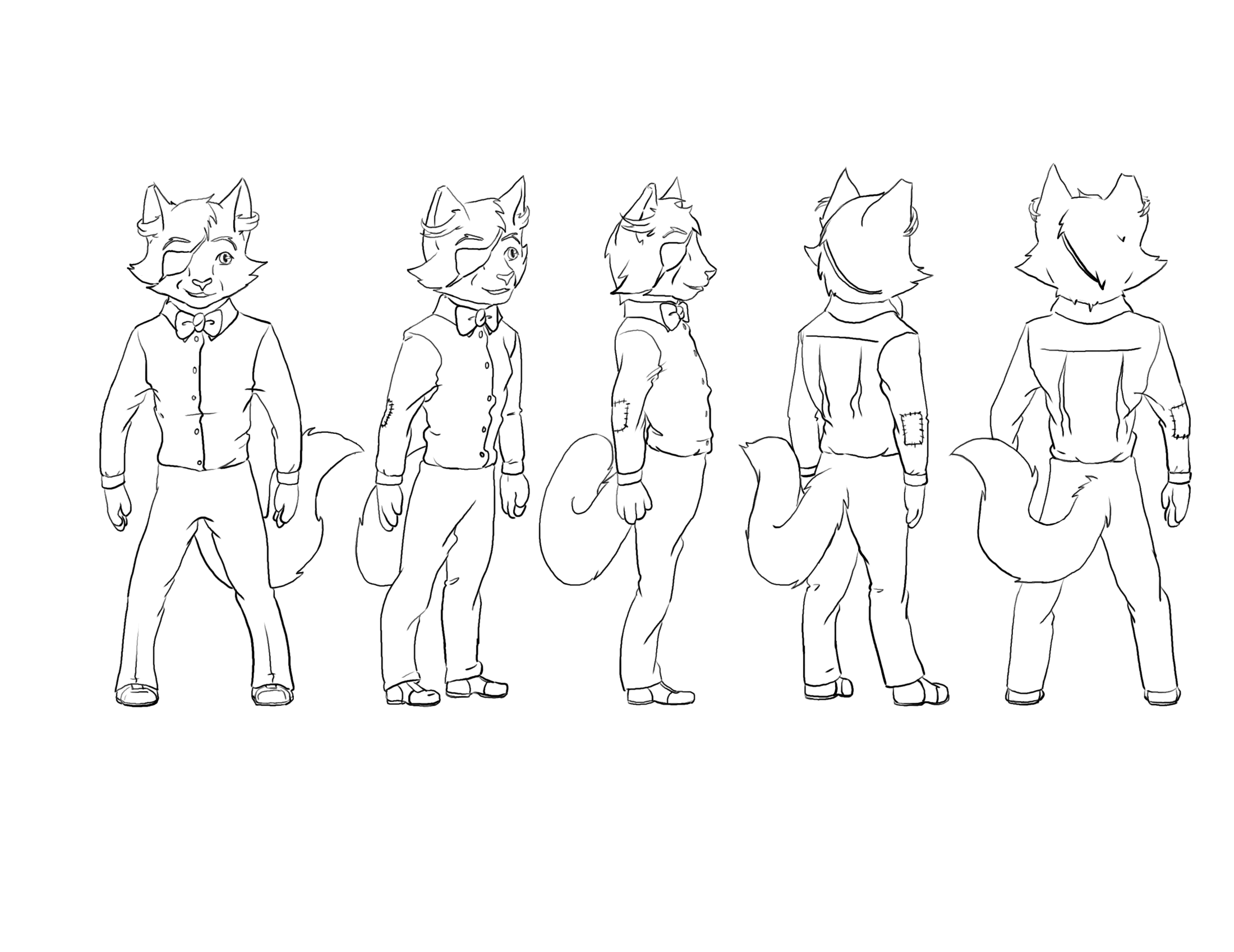 Character Turnaround by Vadaira on DeviantArt
