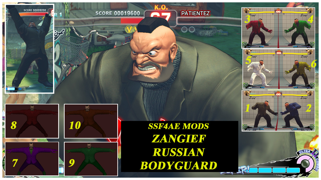 USF4 Zangief on StreetModders - DeviantArt