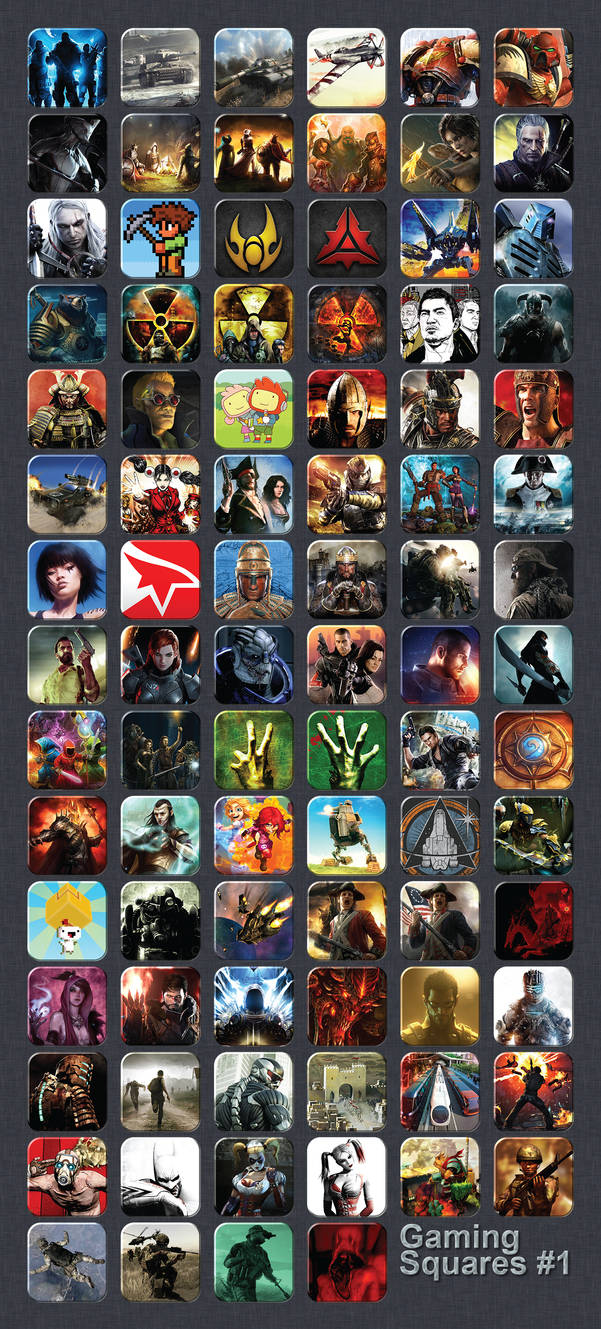 Gaming Squares1 by Teevati on DeviantArt